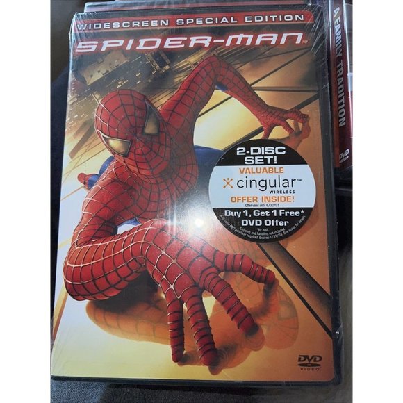 Marvel | Media | Spiderman Dvd Widescreen Special Edition Tobey Maguire ...